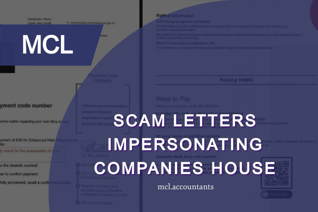 Scam Letters Impersonating Companies House | MCL