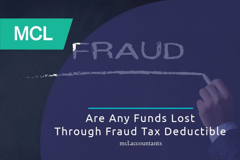 Are Any Funds Lost Through Fraud Tax Deductible | MCL